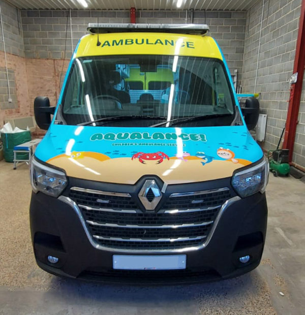 Ambulance livery for children's hospital - Fleet ID