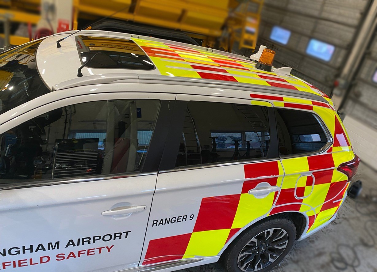 Birmingham Airport Airfield Safety Vehicles - Fleet ID