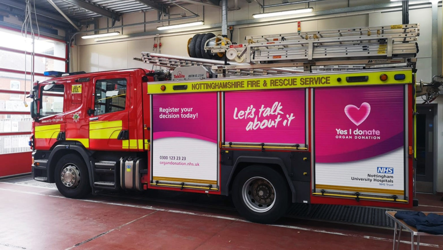 Nottinghamshire Fire and Rescue Service - Fleet ID
